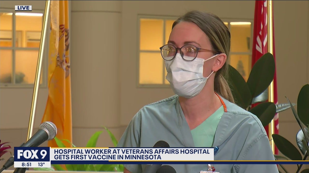 Frontline nurse at Minneapolis VA first in Twin Cities metro to get ...