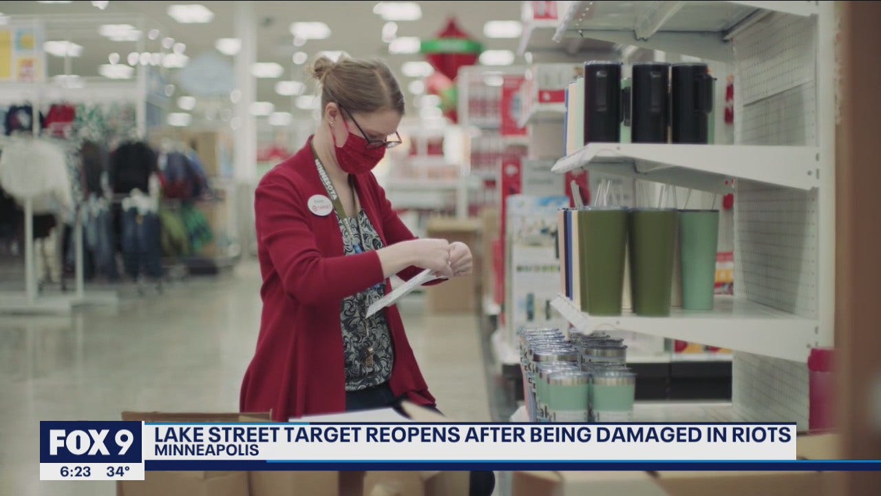 Minneapolis Target reopens after being damaged in riots | FOX 9 ...