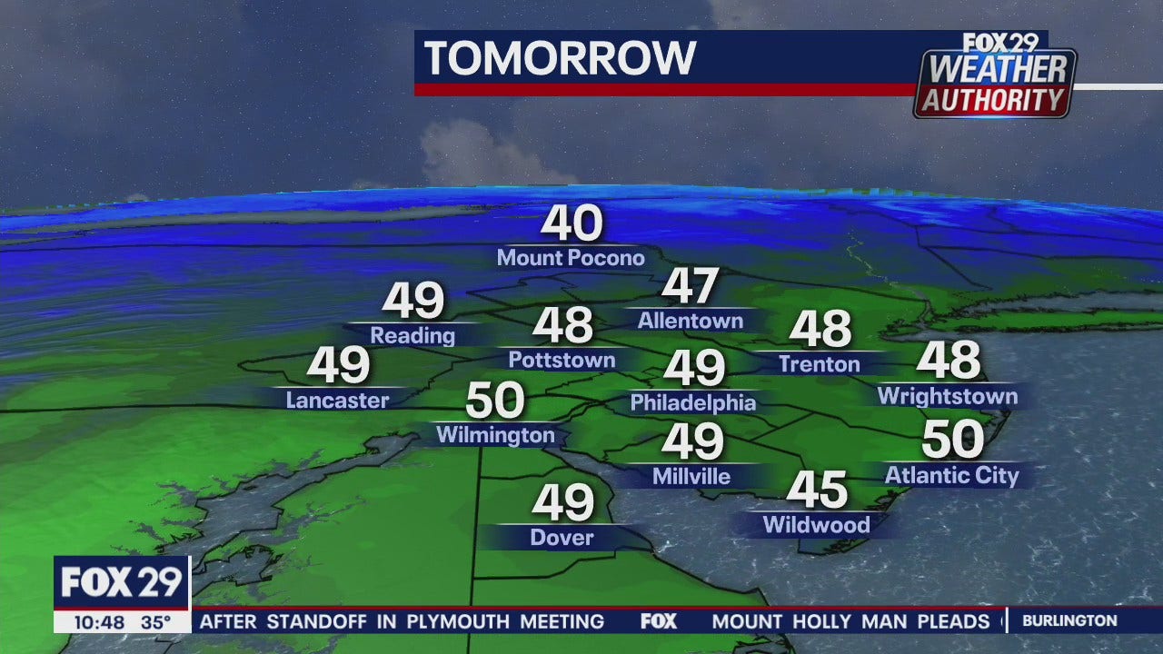 FOX 29 Weather Authority: 7-Day Forecast (Wednesday update) | FOX 29 ...