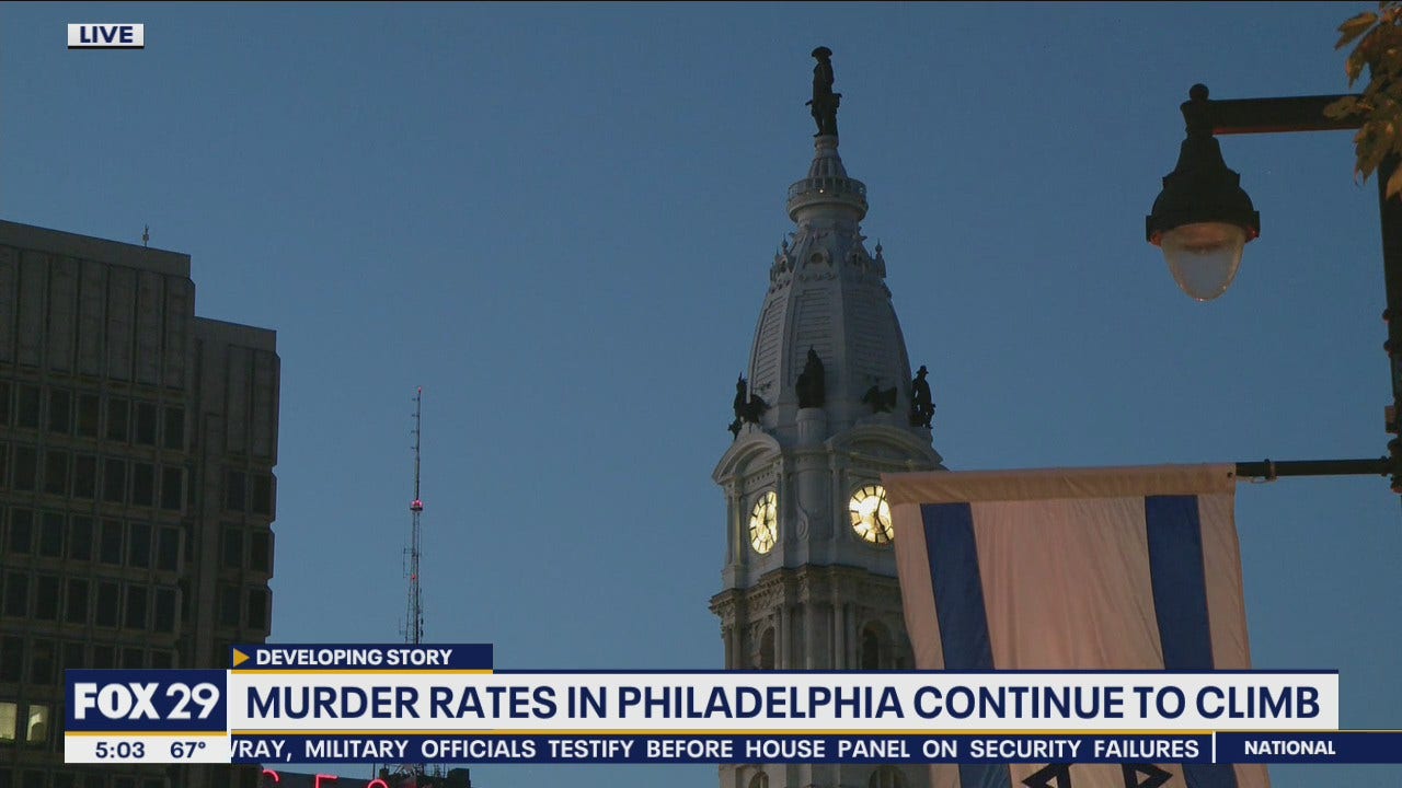 Philadelphia murder rate continues to climb, surpassing totals in all ...