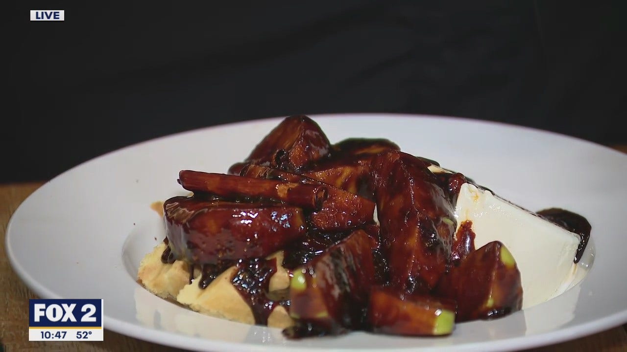 Apple Flambe Waffles | FOX 2 Detroit