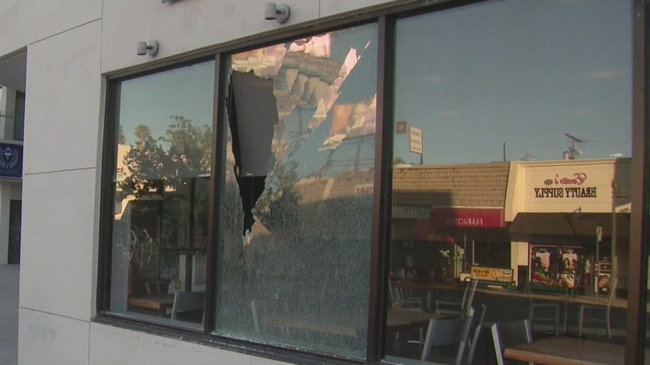 19 business' windows shot out along Ventura Boulevard | FOX 11 Los Angeles