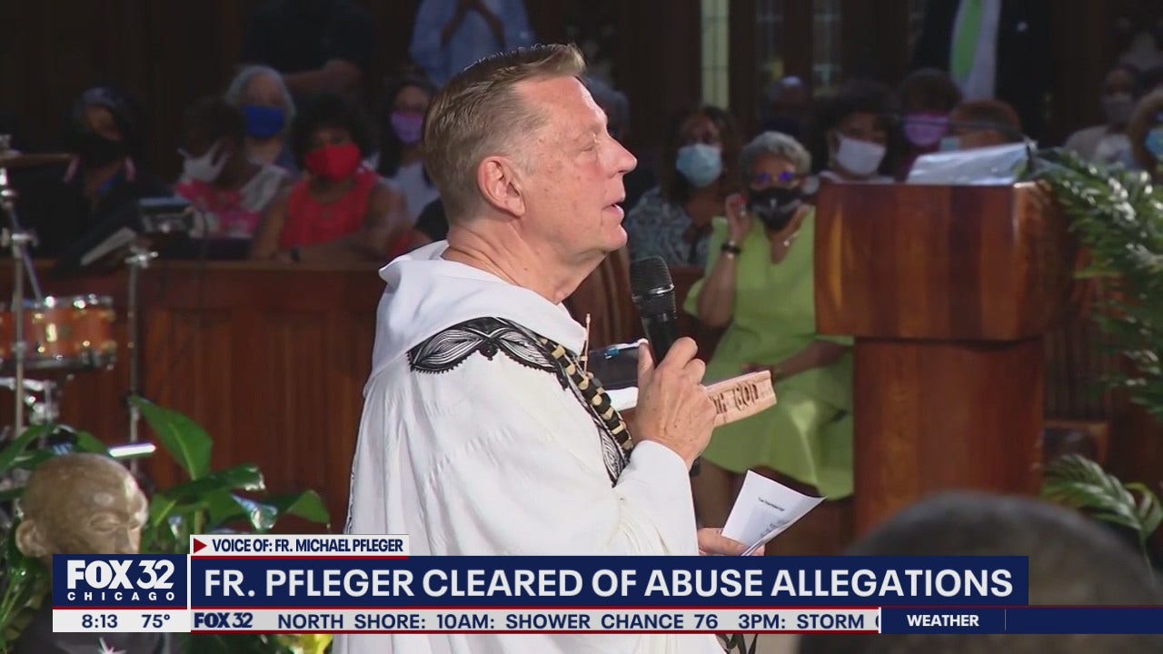 Father Pfleger speaks on his return to the pulpit: 'It was overwhelming ...