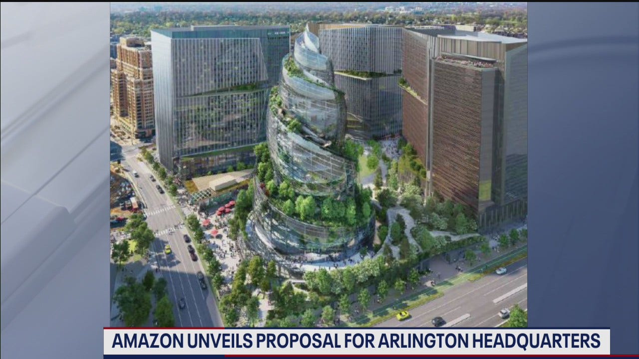 Amazon unveils HQ2 pictures | FOX 5 DC