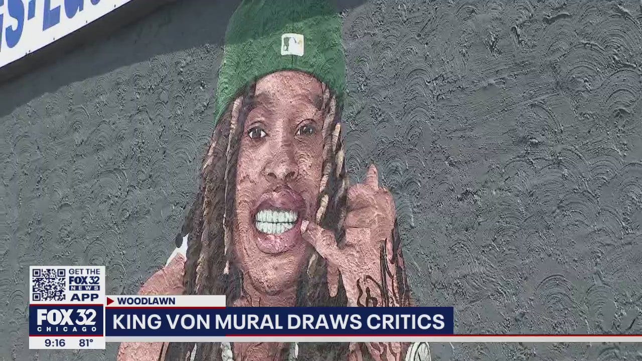 King Von mural in Chicago draws critics | FOX 32 Chicago