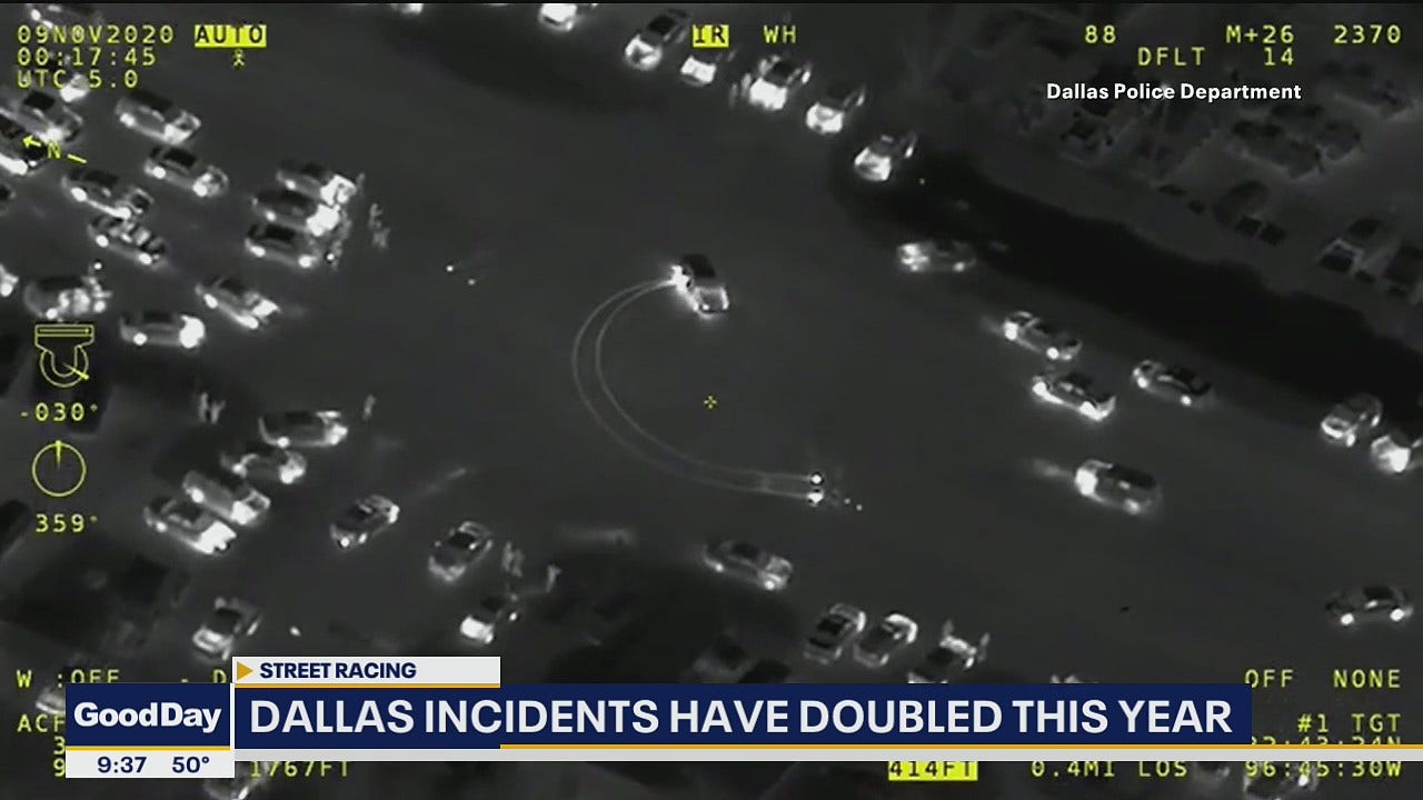 Dallas street racing incidents have doubled this year