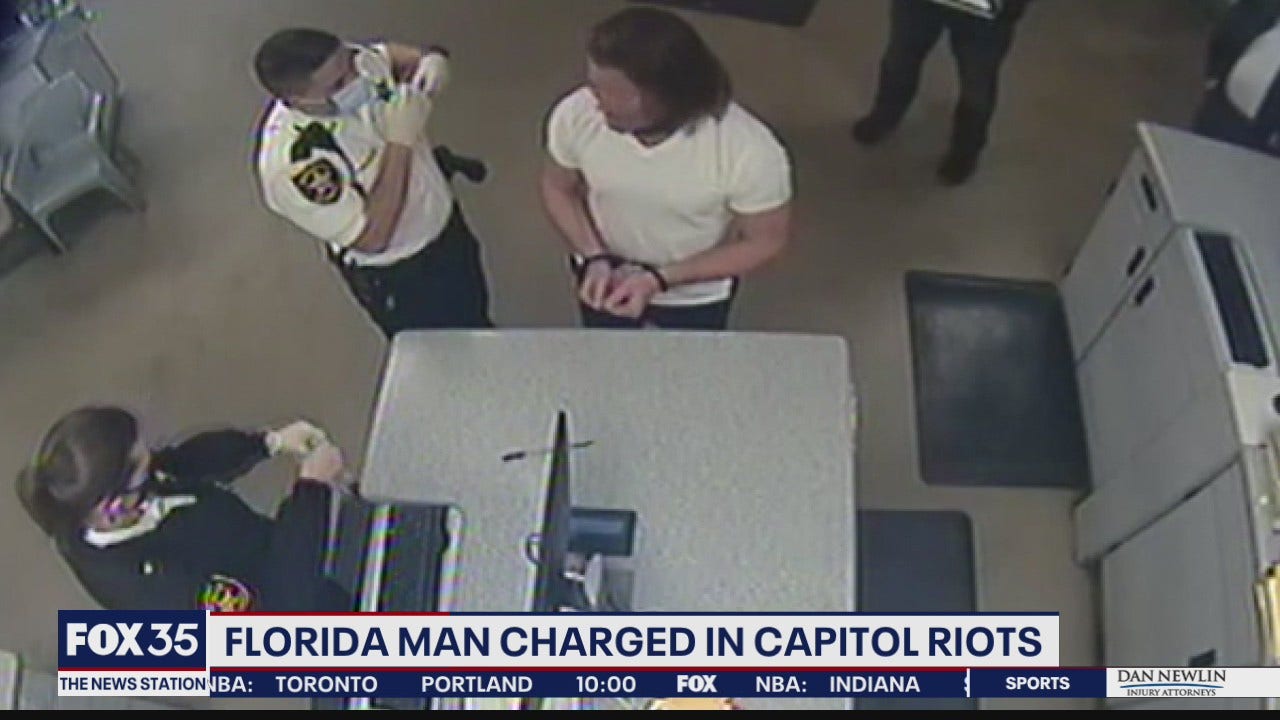 Florida man charged in Capitol riots | FOX 35 Orlando
