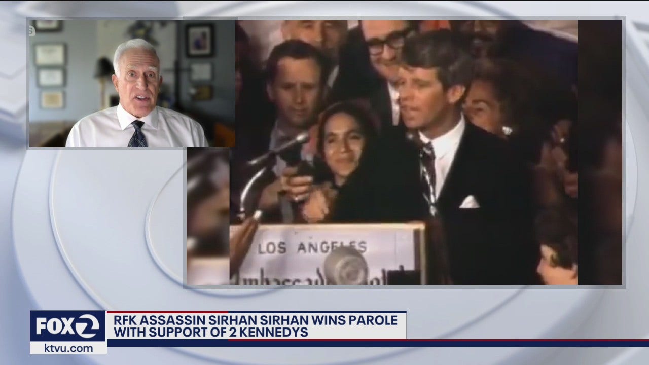 RFK assassin moves closer to freedom with help of 2 Kennedys | KTVU FOX 2