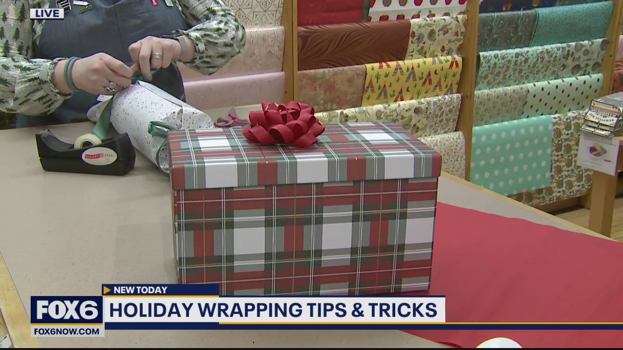 Have you ever tried to wrap an awkward shaped gift with it ending up ...