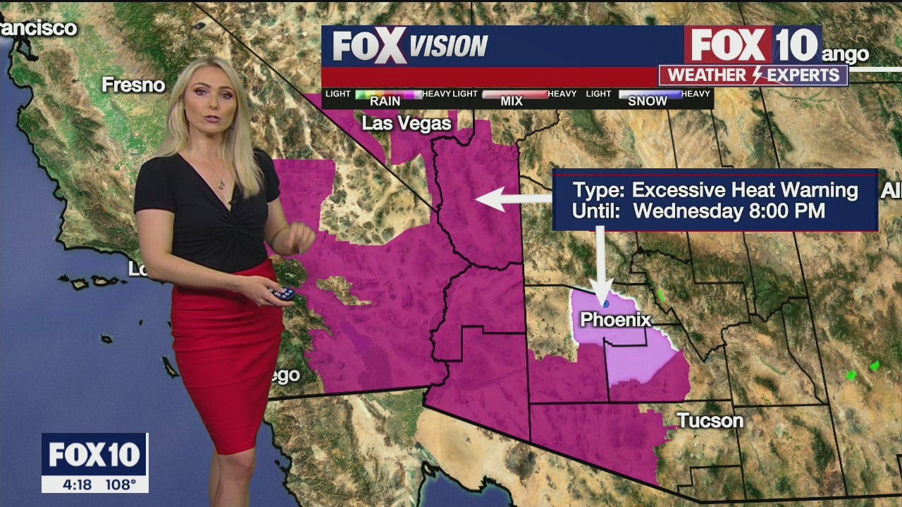 4 p.m. Weather Forecast - 8/2/21 | FOX 10 Phoenix