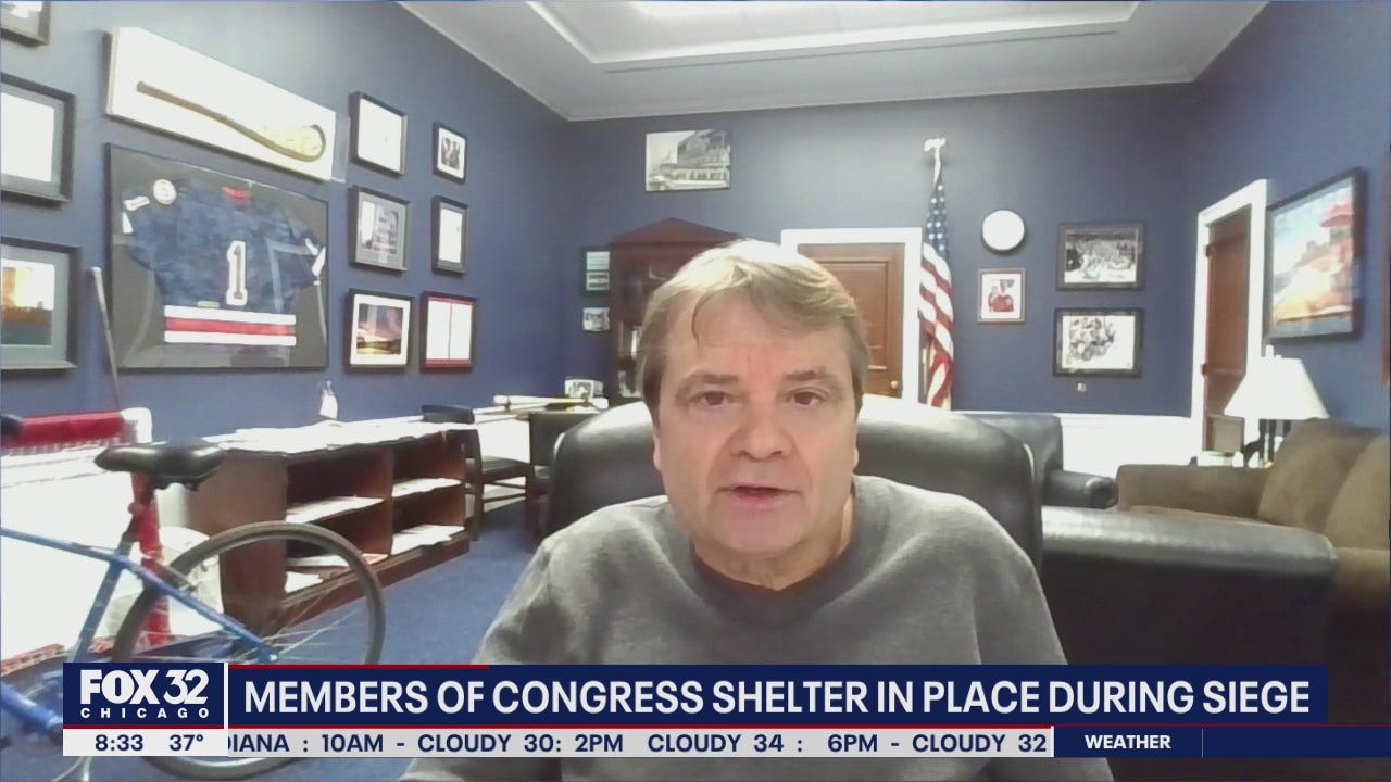 Rep. Mike Quigley talks about his experience during the rioting at the ...