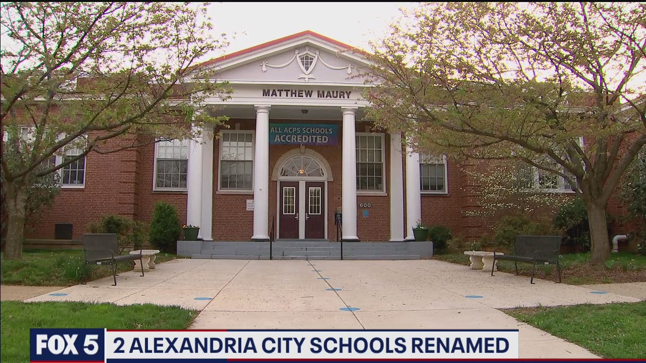 2 Alexandria schools have new names | FOX 5 DC