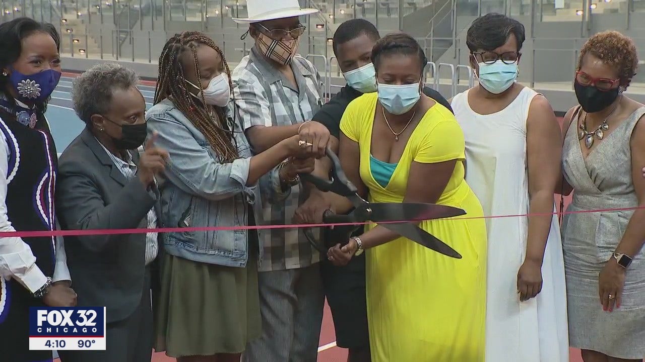 Lightfoot ribbon cutting for Gately indoor track, Chicago's fastest ...