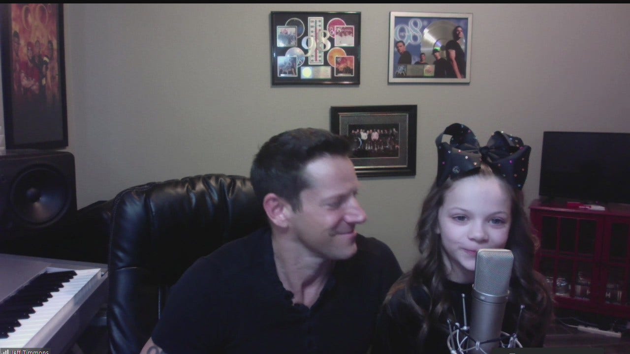 Jeff Timmons of 98 Degrees releases holiday song with his daughter ...