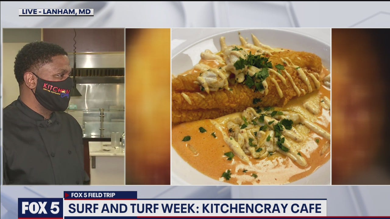 KitchenCray Cafe kicks off Surf and Turf Week on FOX 5! | FOX 5 DC