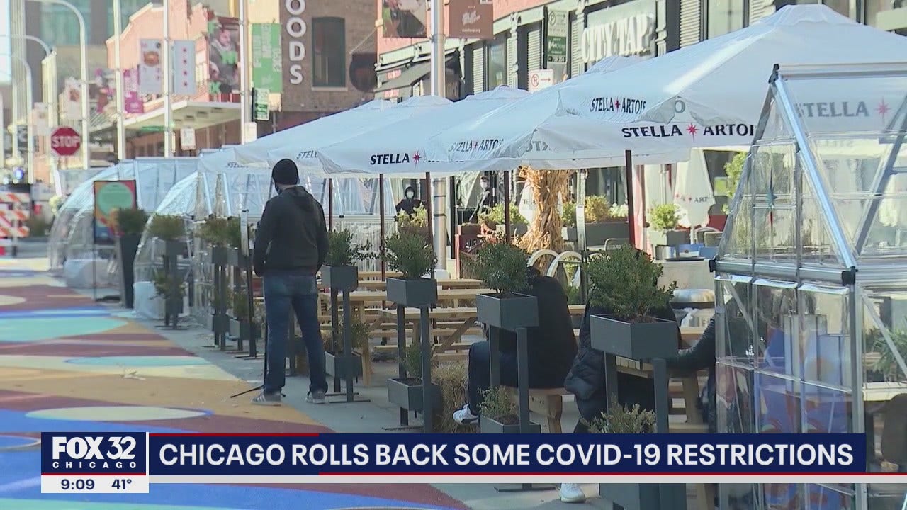 Chicago rolls back some COVID-19 restrictions | FOX 32 Chicago