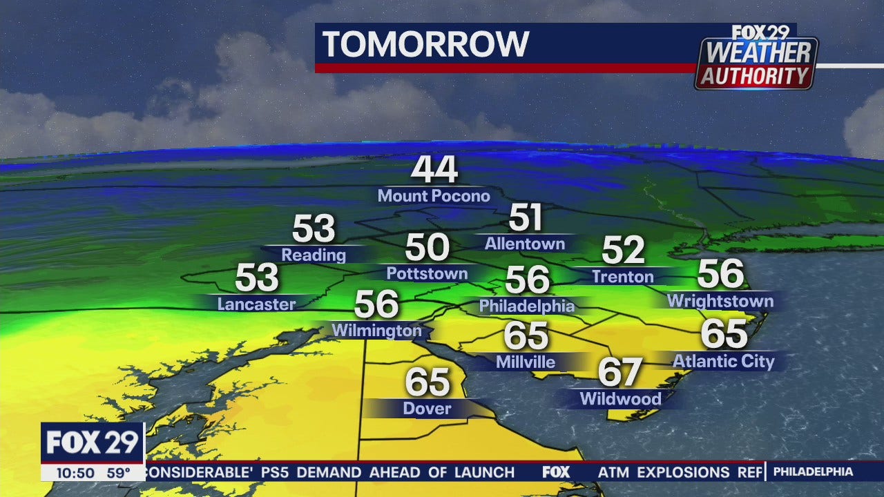 FOX 29 Weather Authority: 7-Day Forecast (Wednesday update) | FOX 29 ...