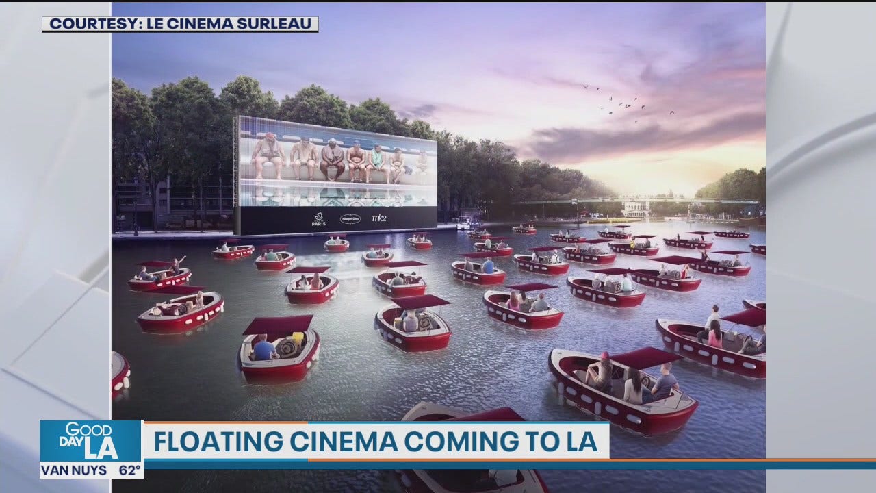 Floating cinema equipped with social distancing boats coming to Los ...