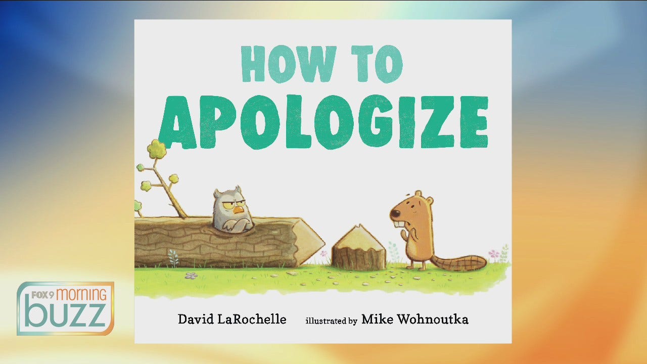 New book teaches kids (and adults) how (and how not) to apologize | FOX ...