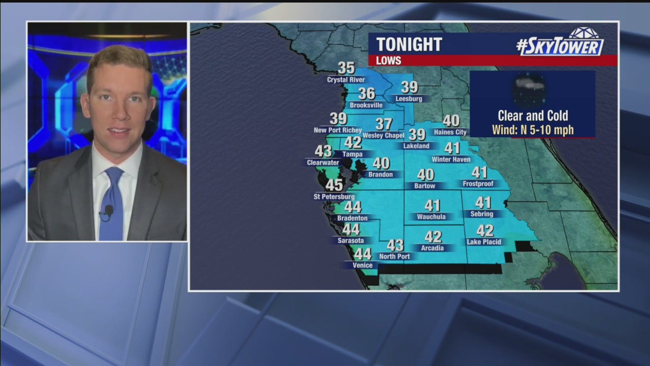 Thursday evening weathercast | FOX 13 Tampa Bay