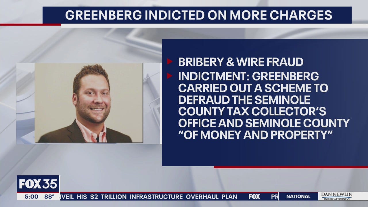 Former Seminole County Tax Collector Joel Greenberg indicted on more ...