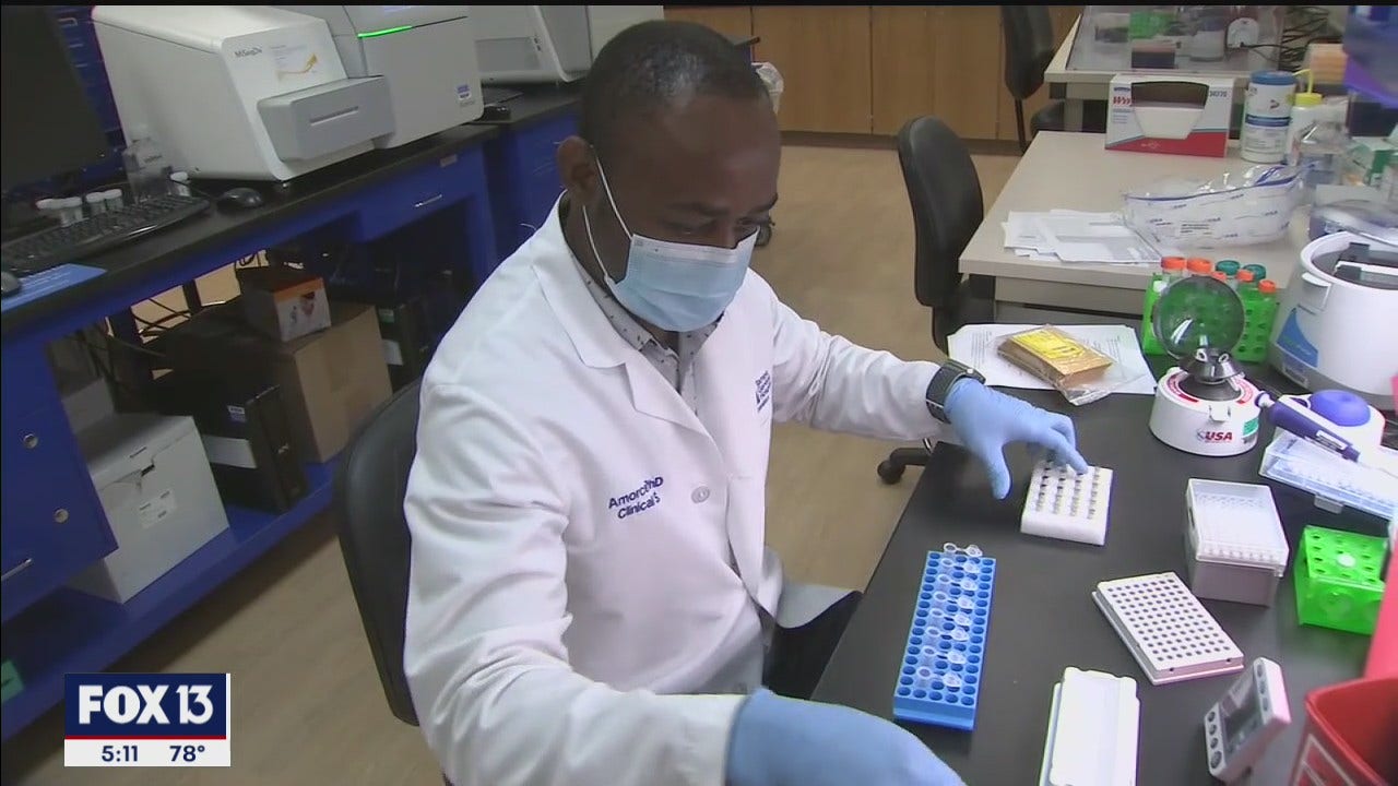 Tracking variants inside TGH's COVID lab