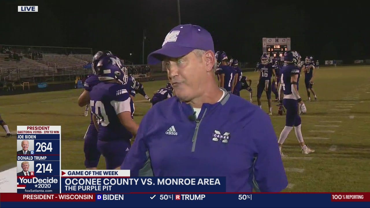 Week 10 Game of the Week: Monroe Area Purple Hurricanes | FOX 5 Atlanta