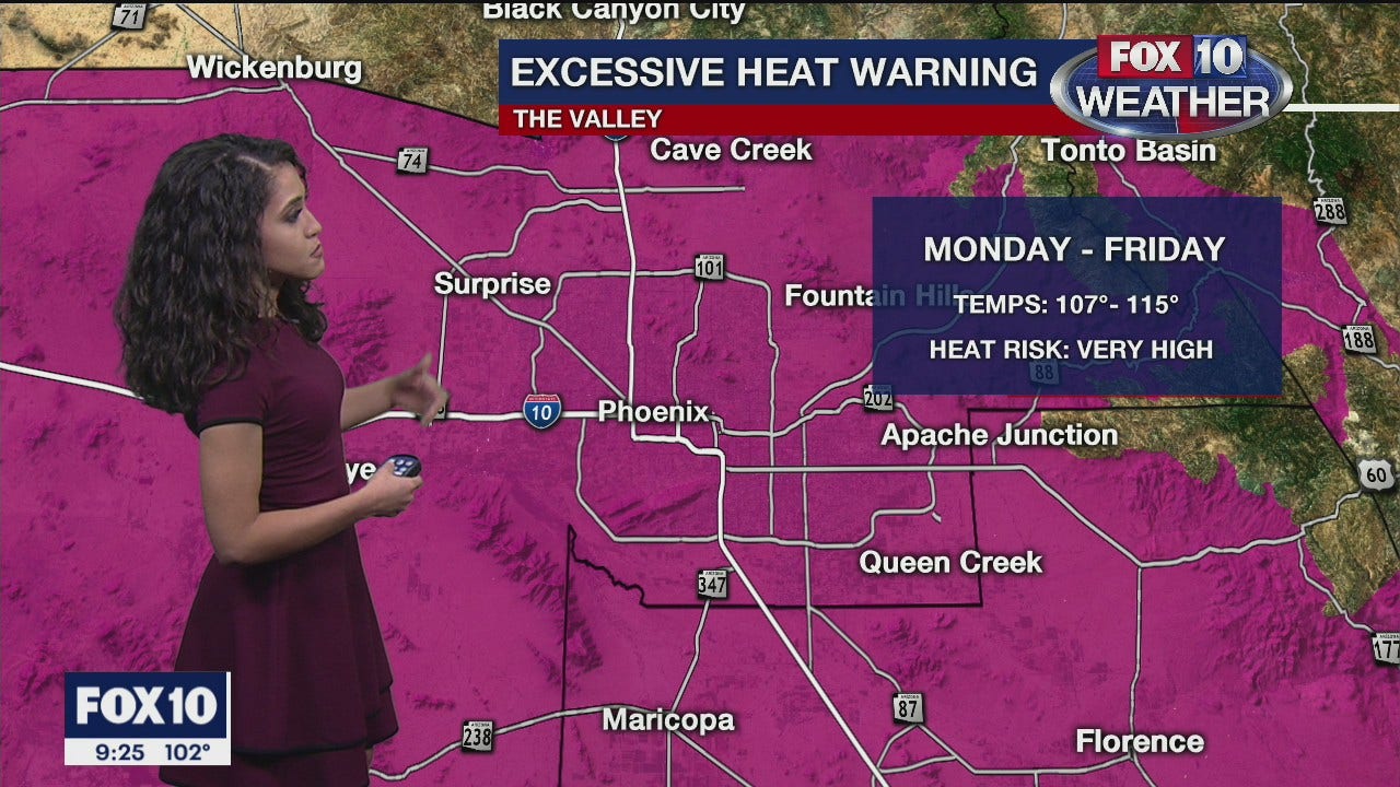 9 p.m. Weather Forecast 8/23/20 | FOX 10 Phoenix