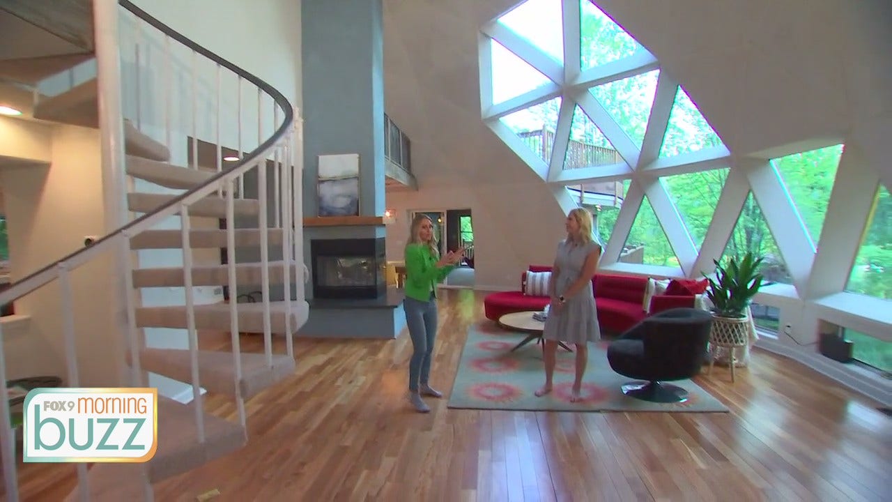 For Sale: Spacious geodesic home with indoor slide | FOX 9 Minneapolis ...