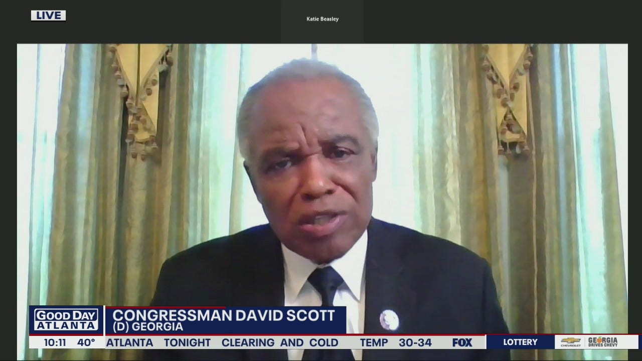 Georgia Congressman David Scott on calls to remove President Trump ...