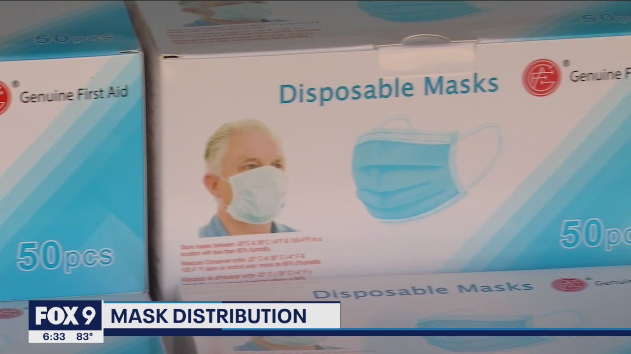 Masks distributed to Minnesota businesses to help customers comply with ...