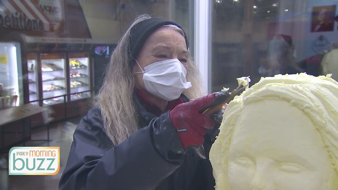 Famed Minnesota butter sculptor on passing the knife | FOX 9 ...