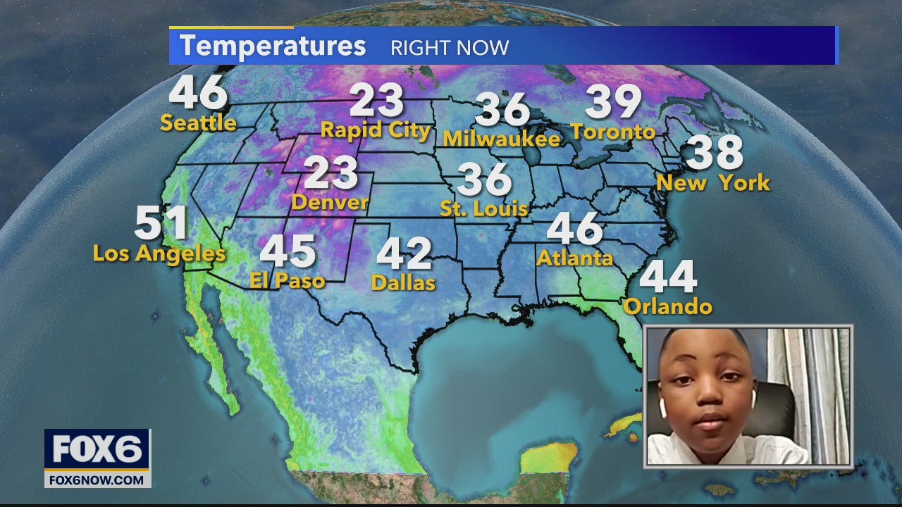Future Forecaster: 10-year-old Jamari helps with the weather | FOX6 ...