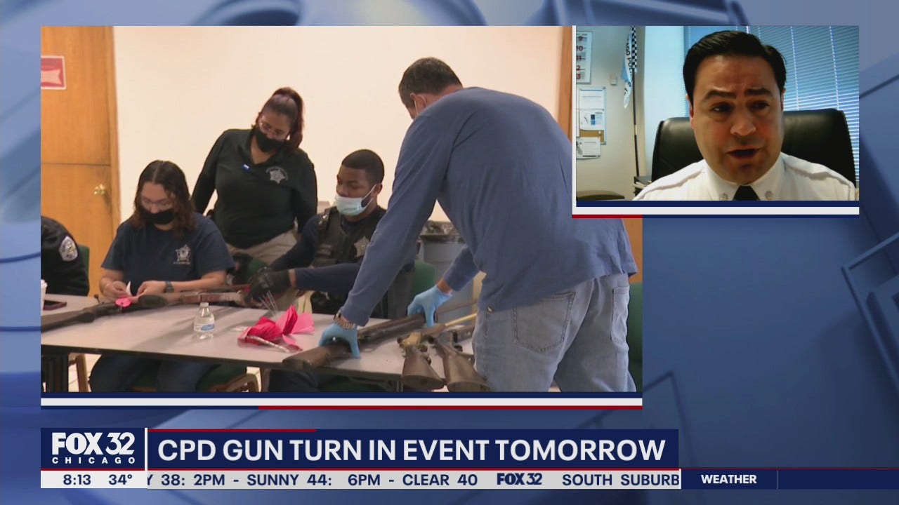 CPD hosting gun turn-in event this weekend | FOX 32 Chicago