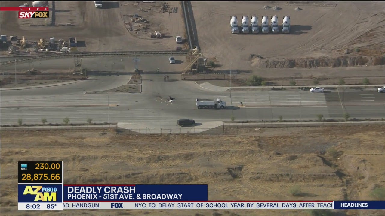 Phoenix Police Investigating Deadly Motorcycle Crash Near 51st Avenue