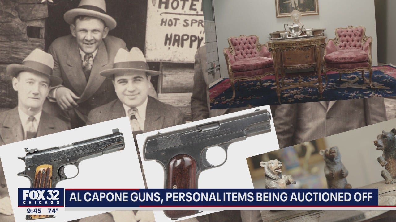 Al Capone guns, personal items being auctioned off | FOX 32 Chicago