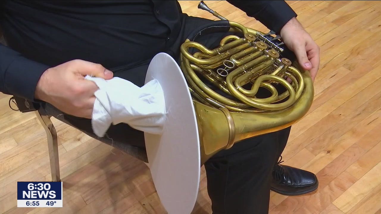 Gopher band returns with instrument wraps designed by Minnesota company ...