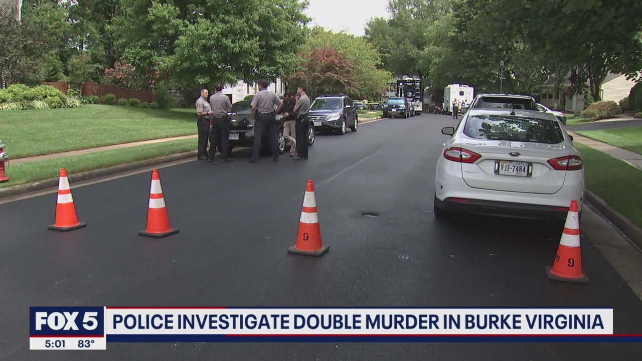 Double homicide in Burke under investigation | FOX 5 DC