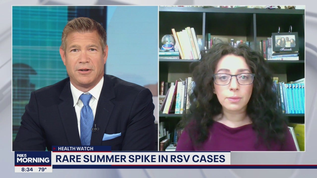 Rare summer spike in RSV cases | FOX 5 DC