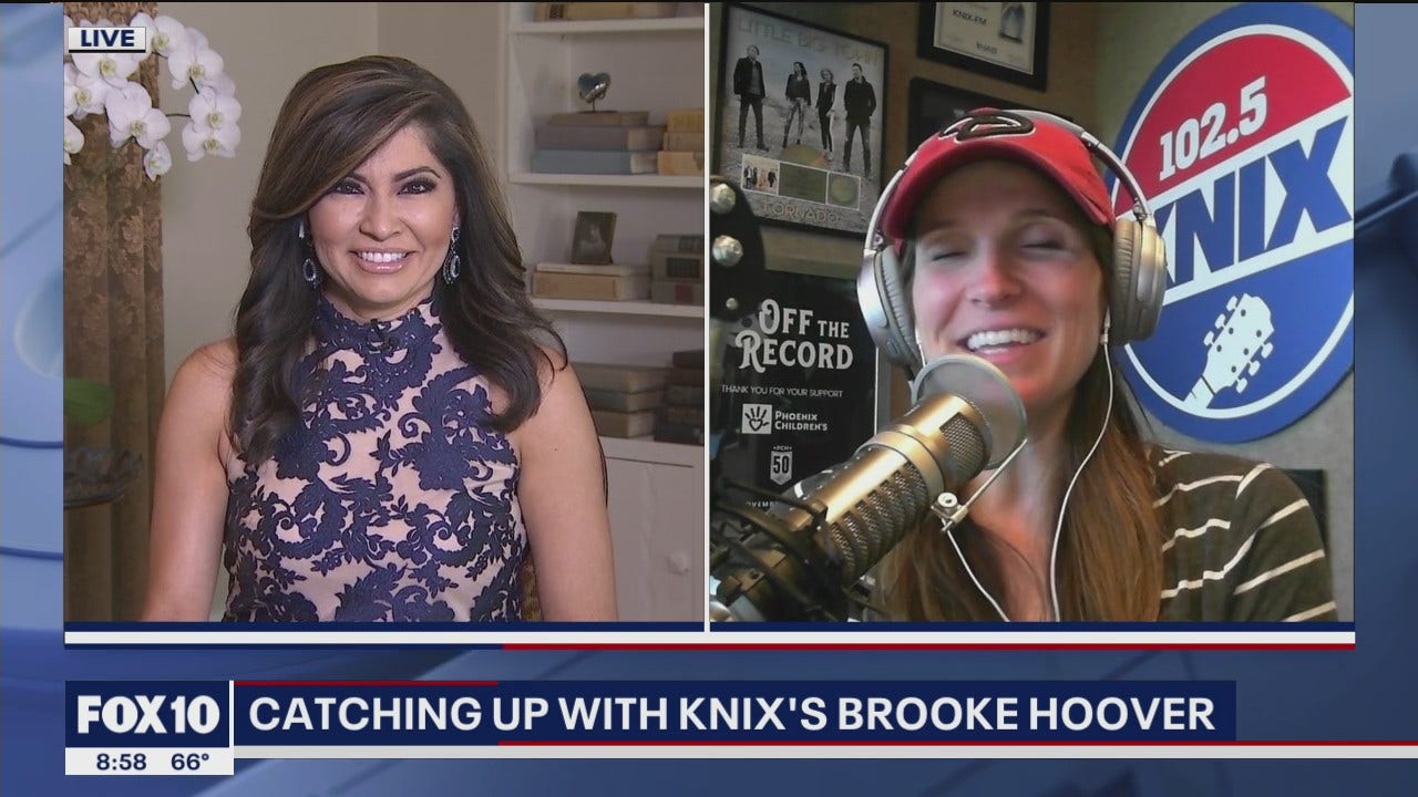 Catching up with KNIX's Brooke Hoover - 4/23/21 | FOX 10 Phoenix