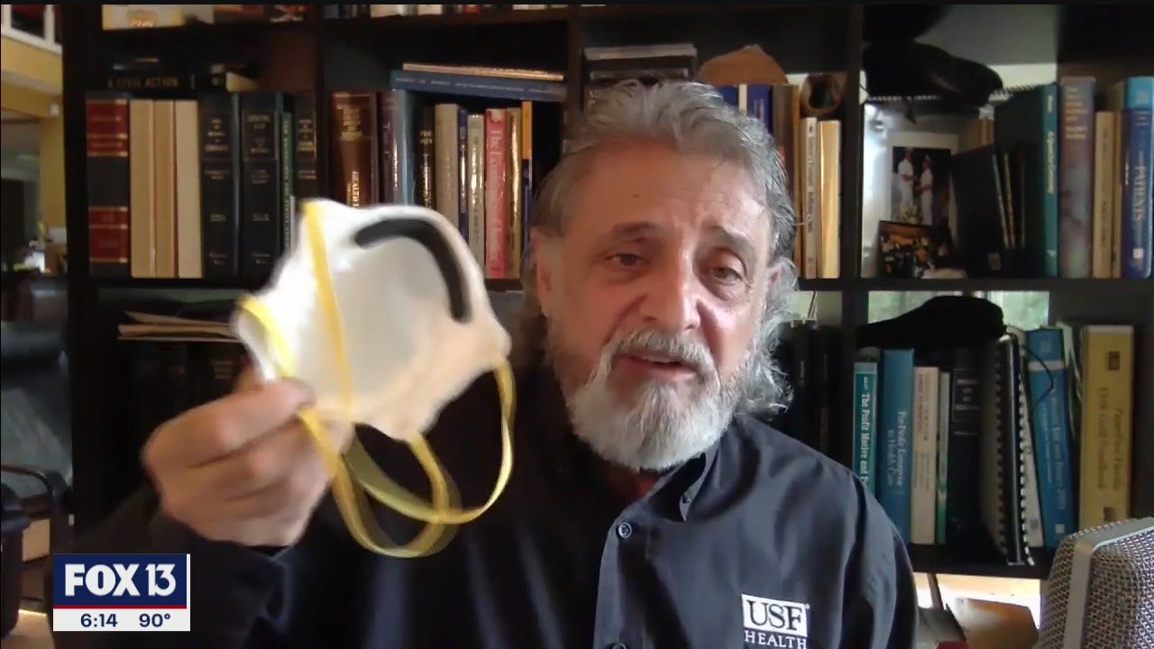 Expert advice on wearing, understanding masks | FOX 13 Tampa Bay