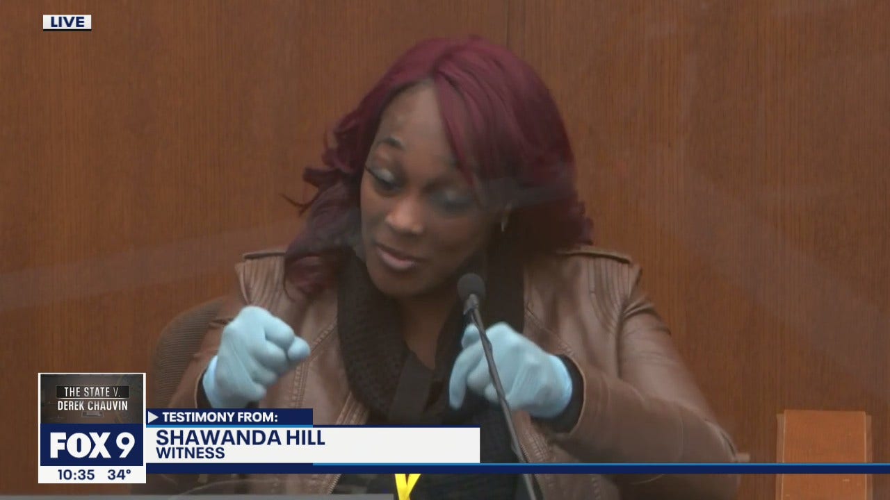 Witness Shawanda Hill describes moment police approached George Floyd ...