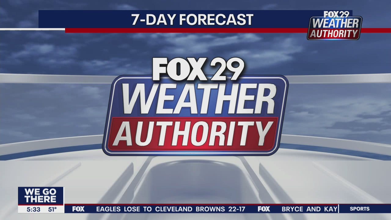 FOX 29 Weather Authority 7-day forecast | FOX 29 Philadelphia