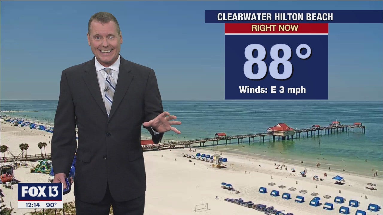 Thursday afternoon forecast | FOX 13 Tampa Bay