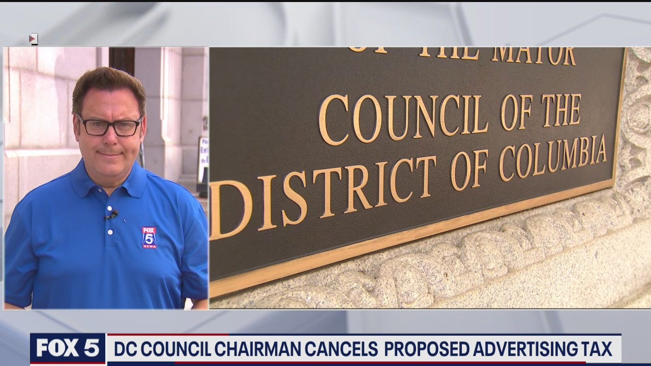 DC Council chairman cancels proposed advertising tax