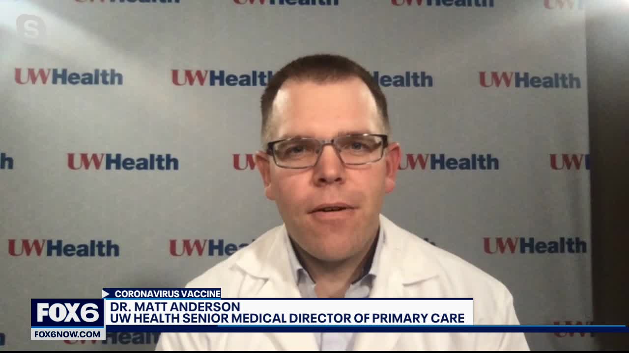 Dr. Matt Anderson talks COVID-19 vaccine | FOX6 Milwaukee