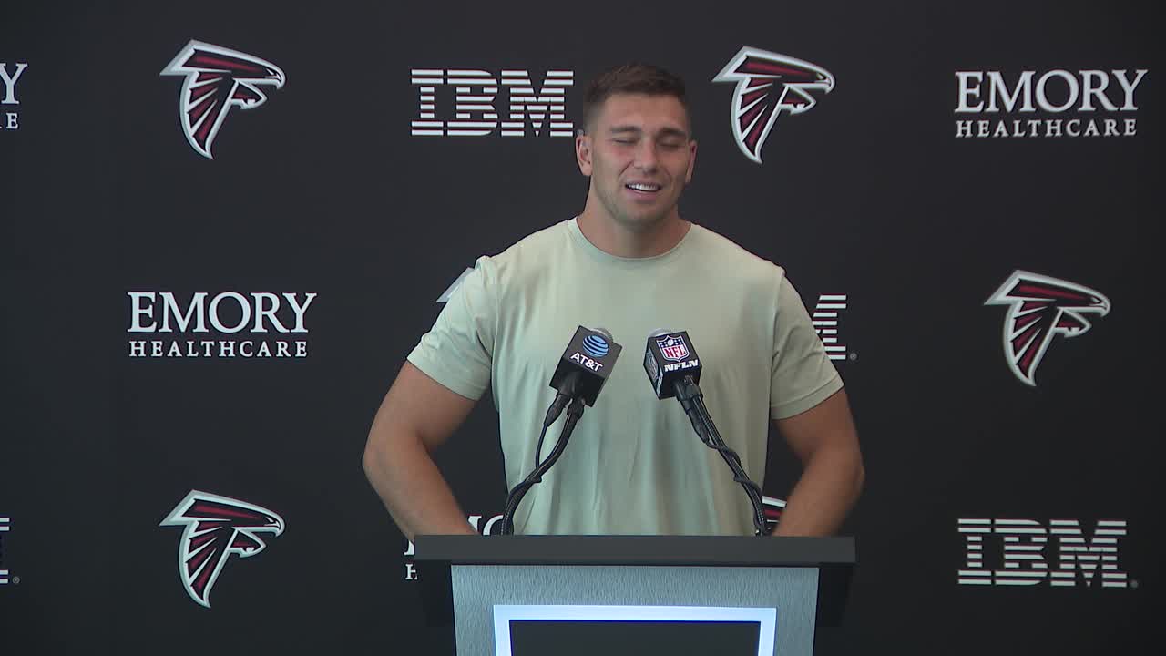 Kaden Elliss on why he's excited for training camp | FOX 5 Atlanta