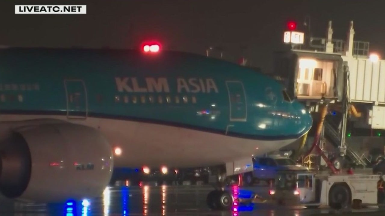 Passengers describe slide deployment aboard KLM flight in Atlanta | FOX ...