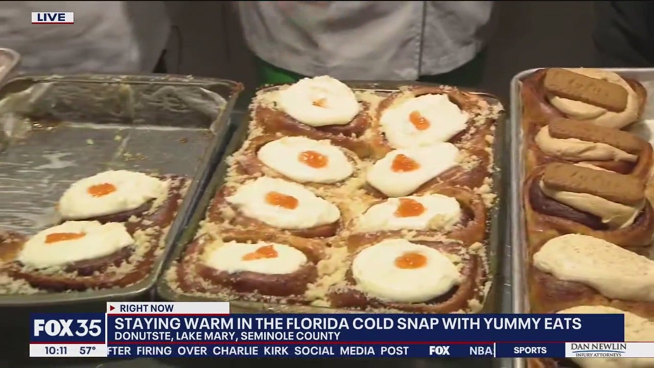 Keeping warm with Donut'ste Doughnuts yummy treats | FOX 35 Orlando