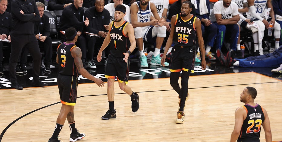 Suns’ All-Star trio of Durant, Booker and Beal back with new coach ...